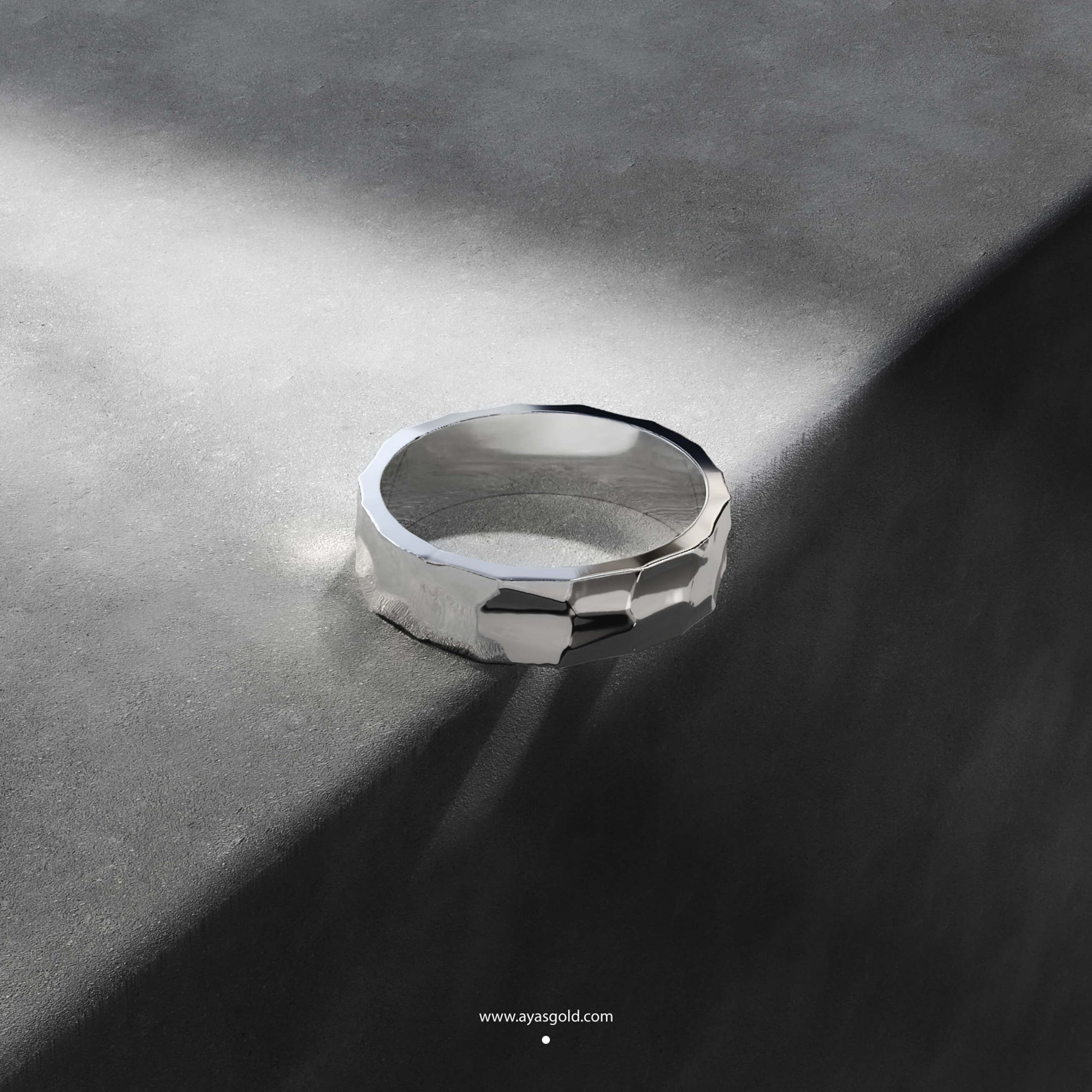 Buy Hammer Ring in 925 Sterling Silver Online - AYA'S