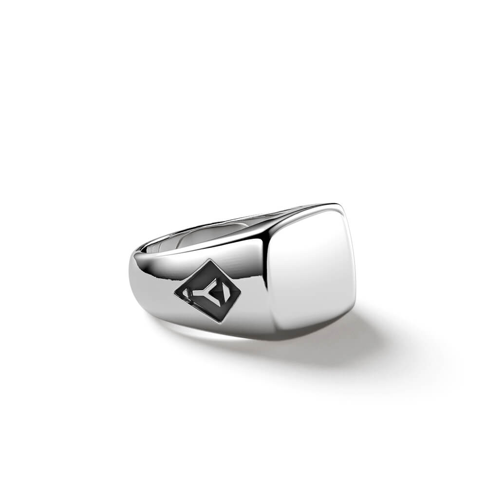 Buy Plain Ares Ring in 925 Sterling Silver Online - AYA'S