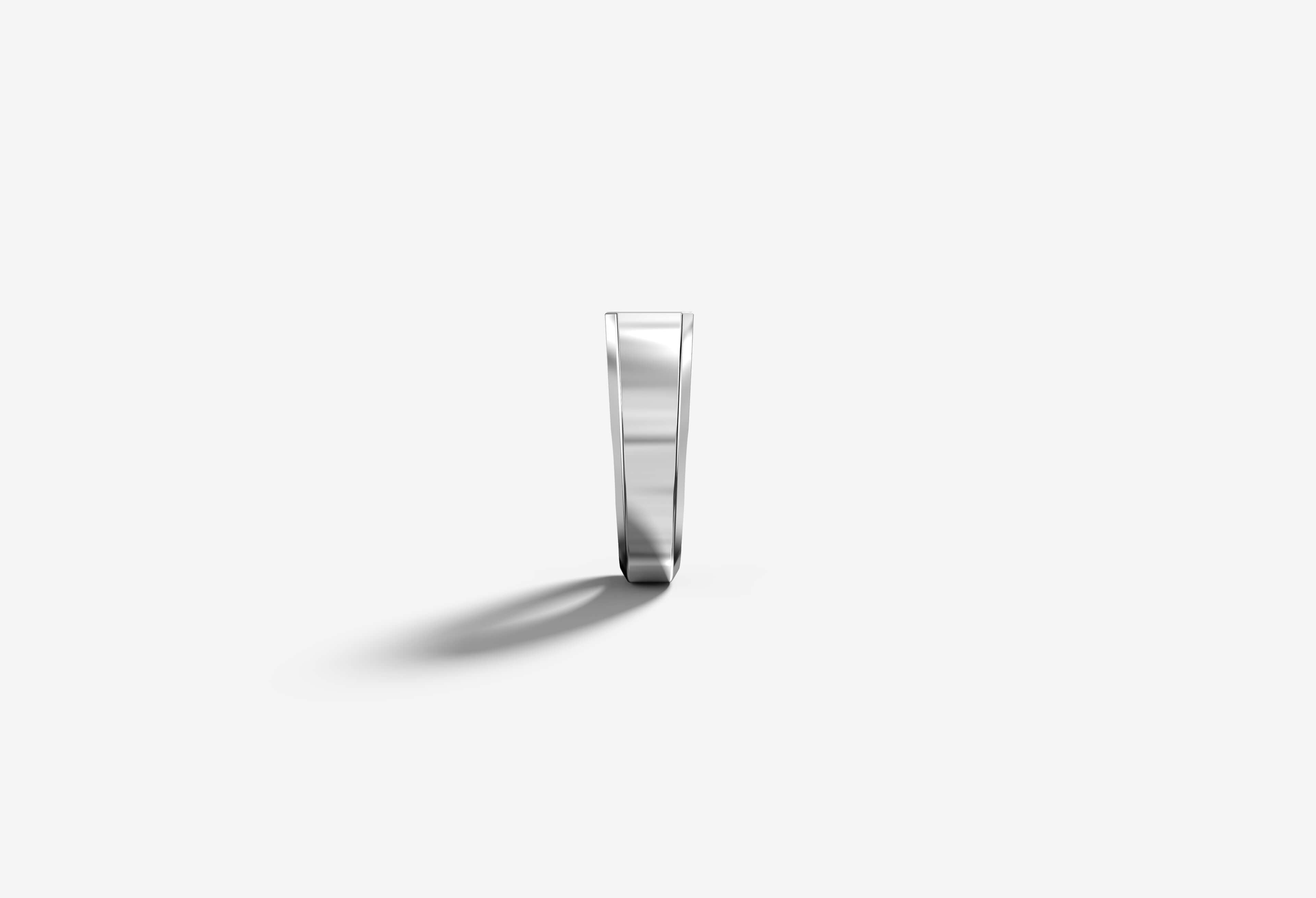Buy Cronus Ring in 925 Sterling Silver with Black Ceramic Online - AYA'S